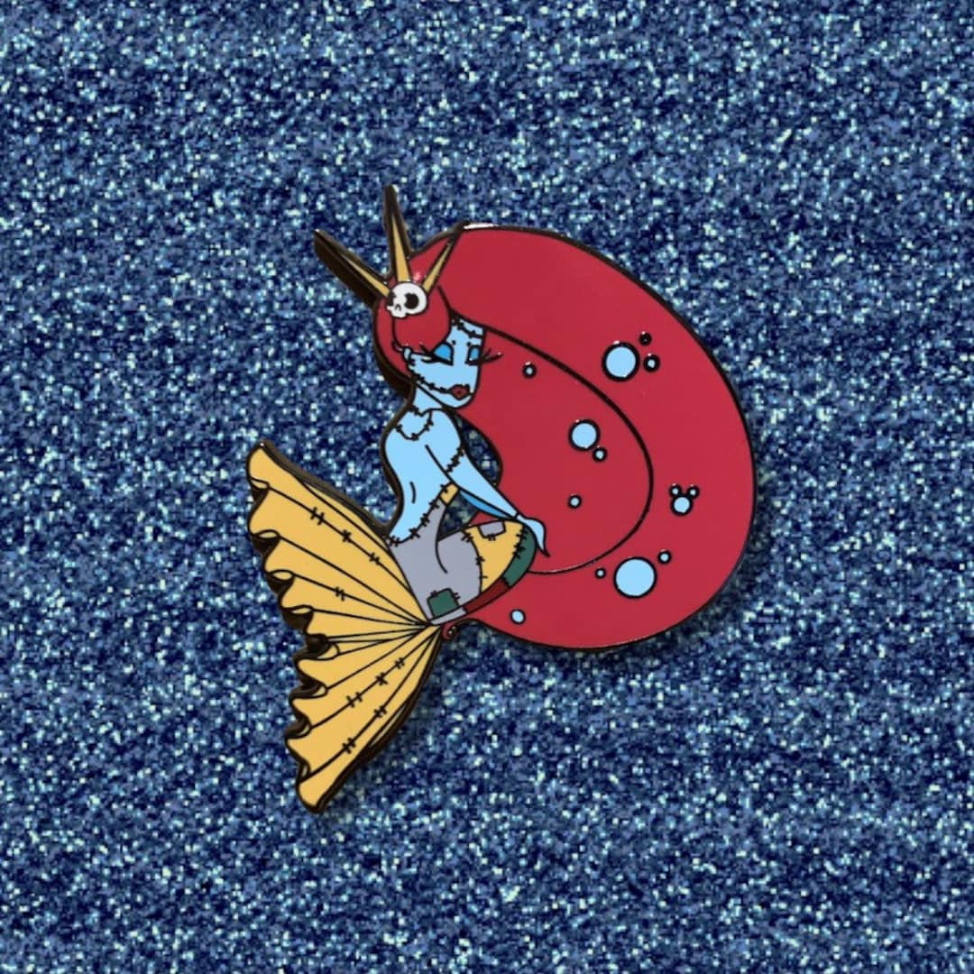 Sally Mermaid Pin - Etsy