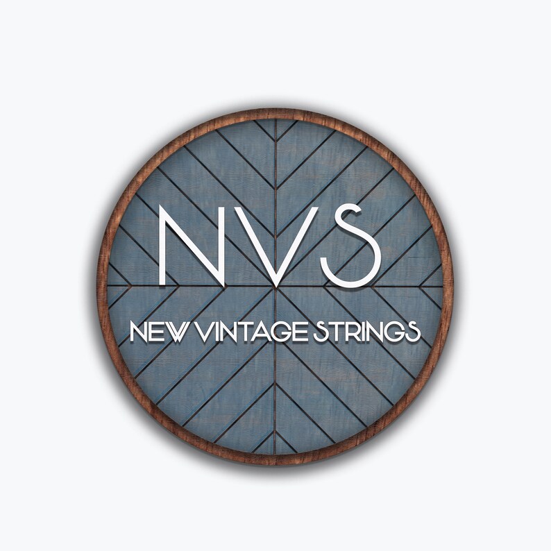 Custom Logo Plaque with White Chevron Plaque Wooden Board and | Etsy