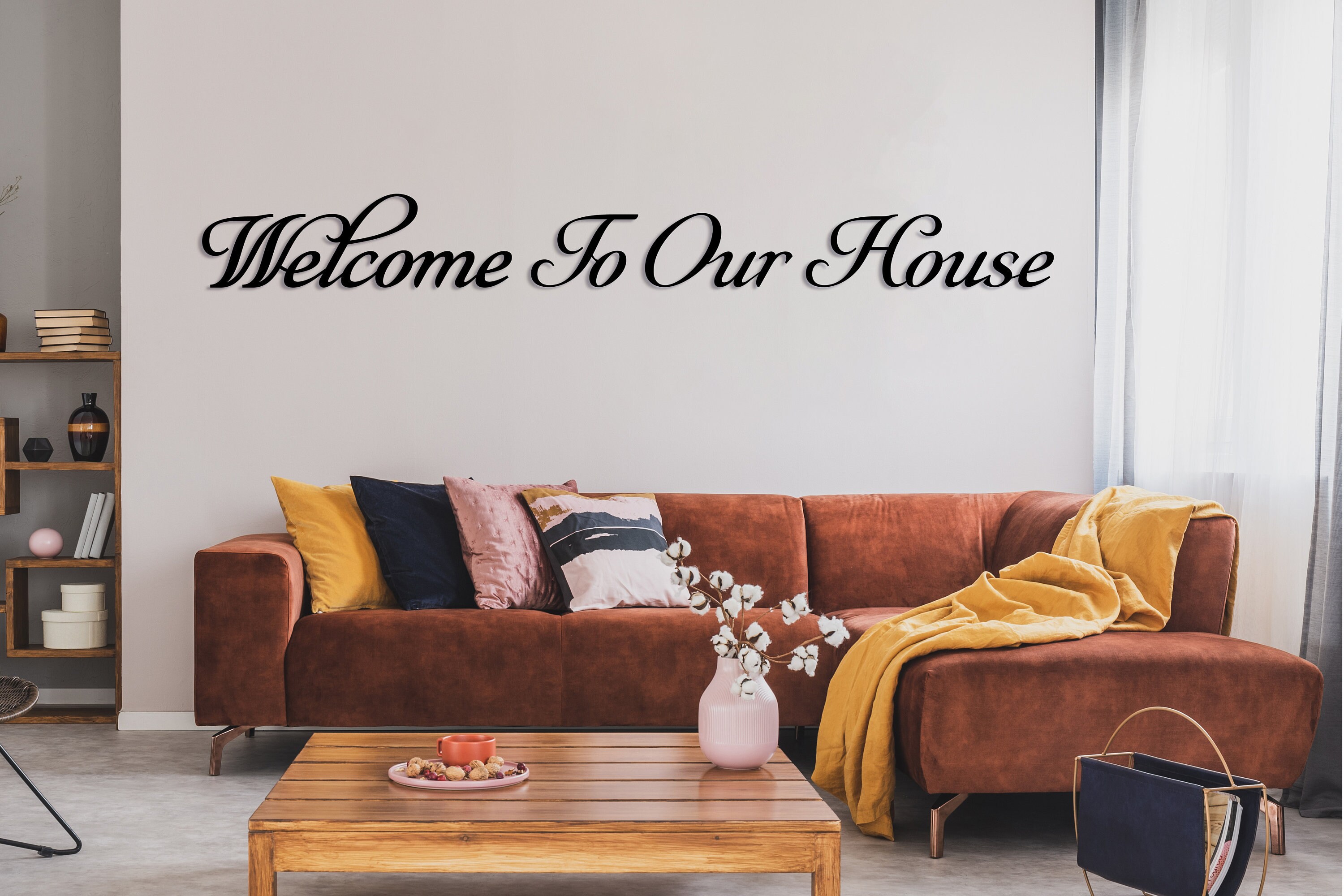 Welcome To Our House Metal Sign Gift For House Invitation | Etsy