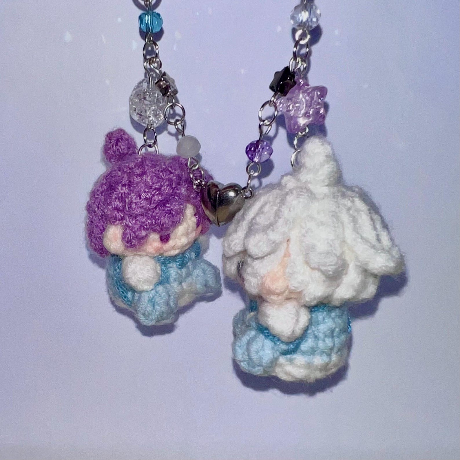 Blue Lock Nagi & Reo Mini Doll Keychains - Etsy