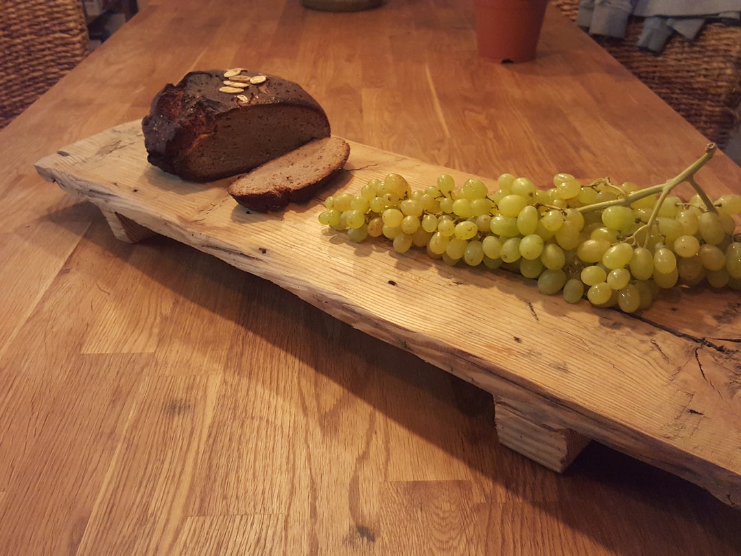 Rustic Wood Chopping Board Recycled Wood Cutting Board - Etsy
