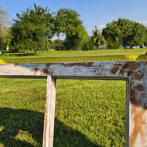 Old Rustic Wood Window Frame, Recycled Wood Window Frame - Etsy
