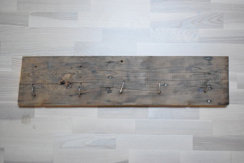 Coat Hanger, Rustic Coat Hanger, Rustic Coat Rack, Barnwood, Entryway ...
