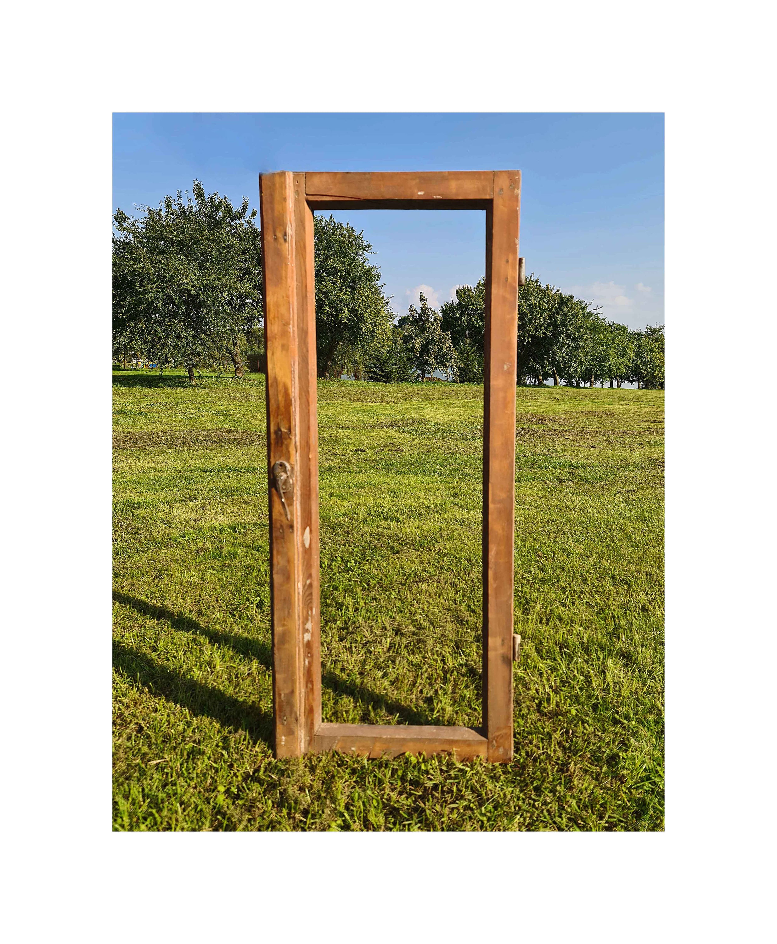Old Rustic Wood Window Frame, Recycled Wood Window Frame - Etsy