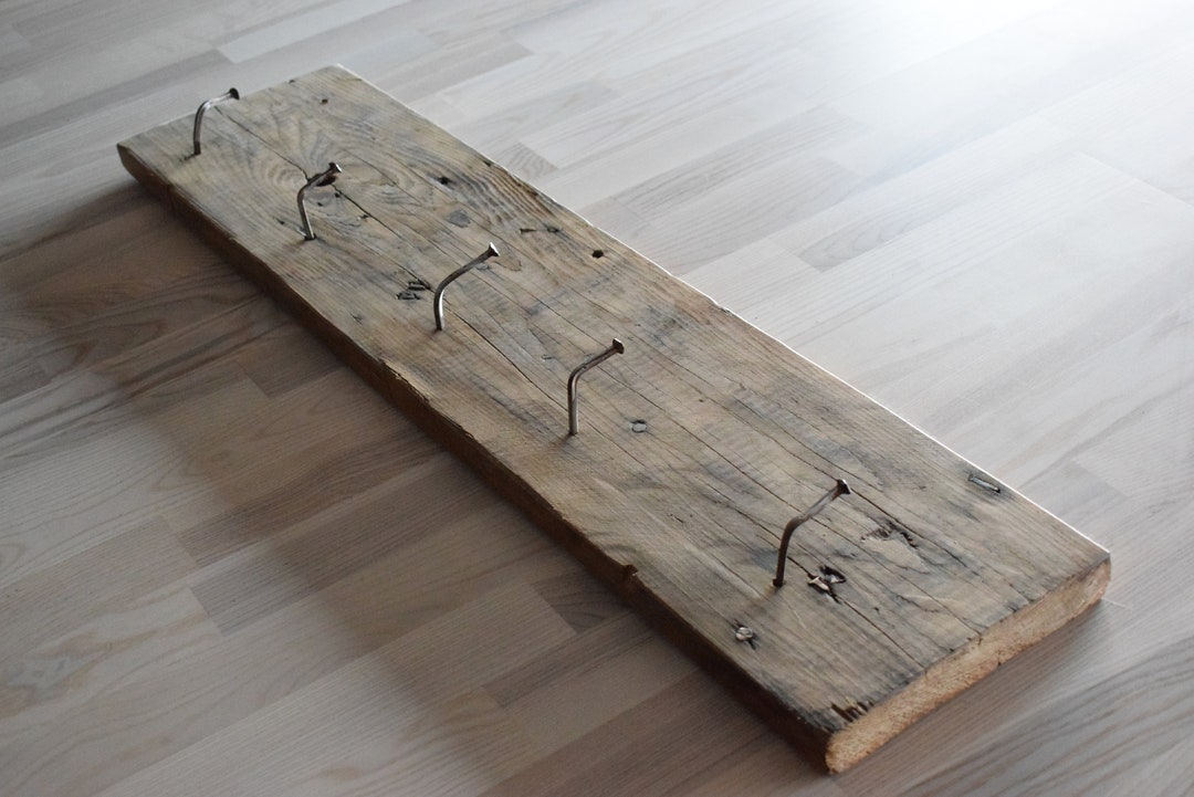 Coat Hanger, Rustic Coat Hanger, Rustic Coat Rack, Barnwood, Entryway ...