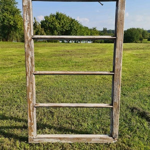 Old Rustic Wood Window Frame, Recycled Wood Window Frame - Etsy