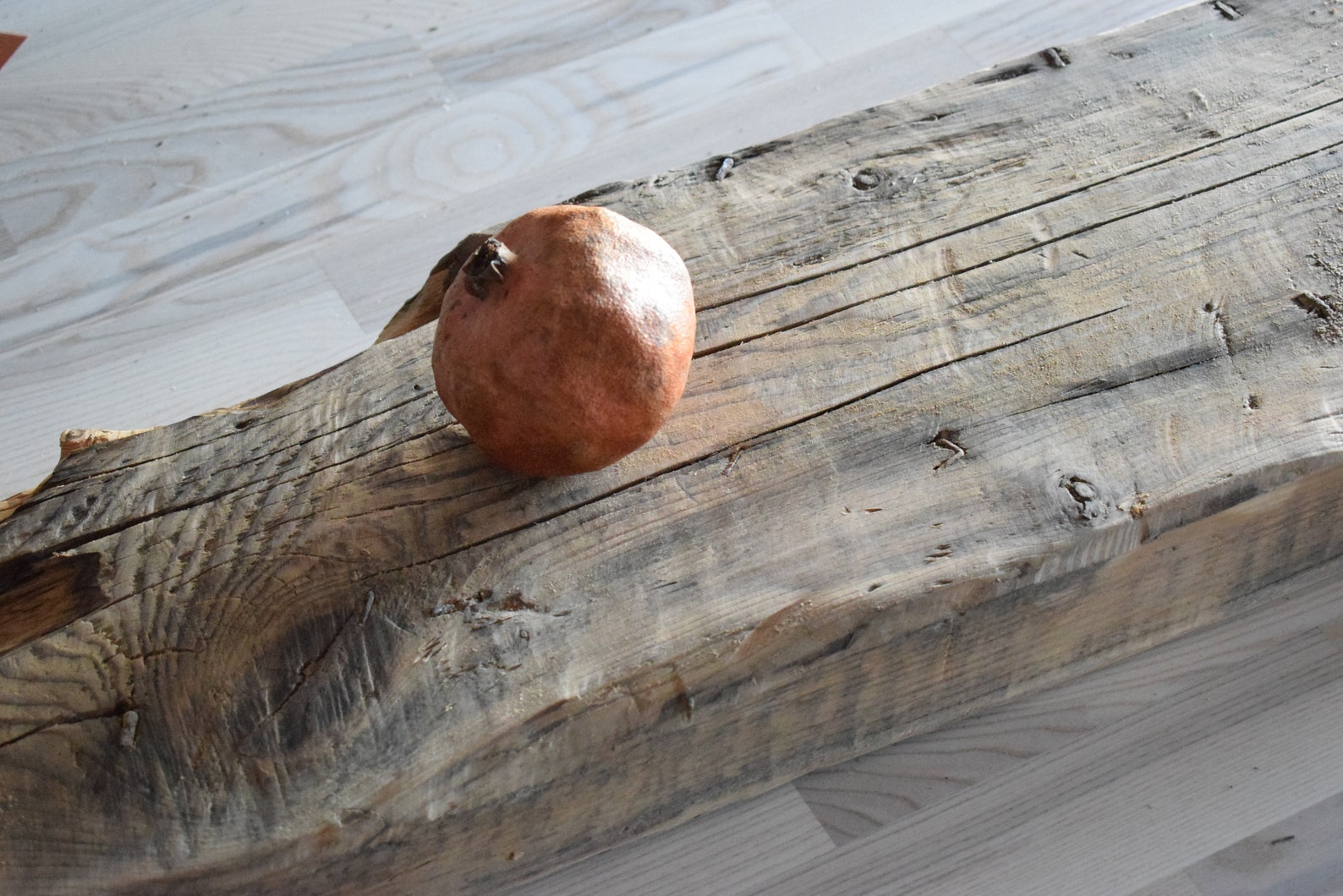 Rustic Wood Chopping Board, Recycled Wood Cutting Board, Unique Natural ...