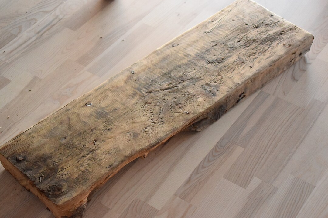 Rustic Wood Chopping Board, Recycled Wood Cutting Board, Unique Natural ...