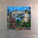 Hollywood Sign Art Magnet | Los Angeles Cityscape Souvenir, California ...