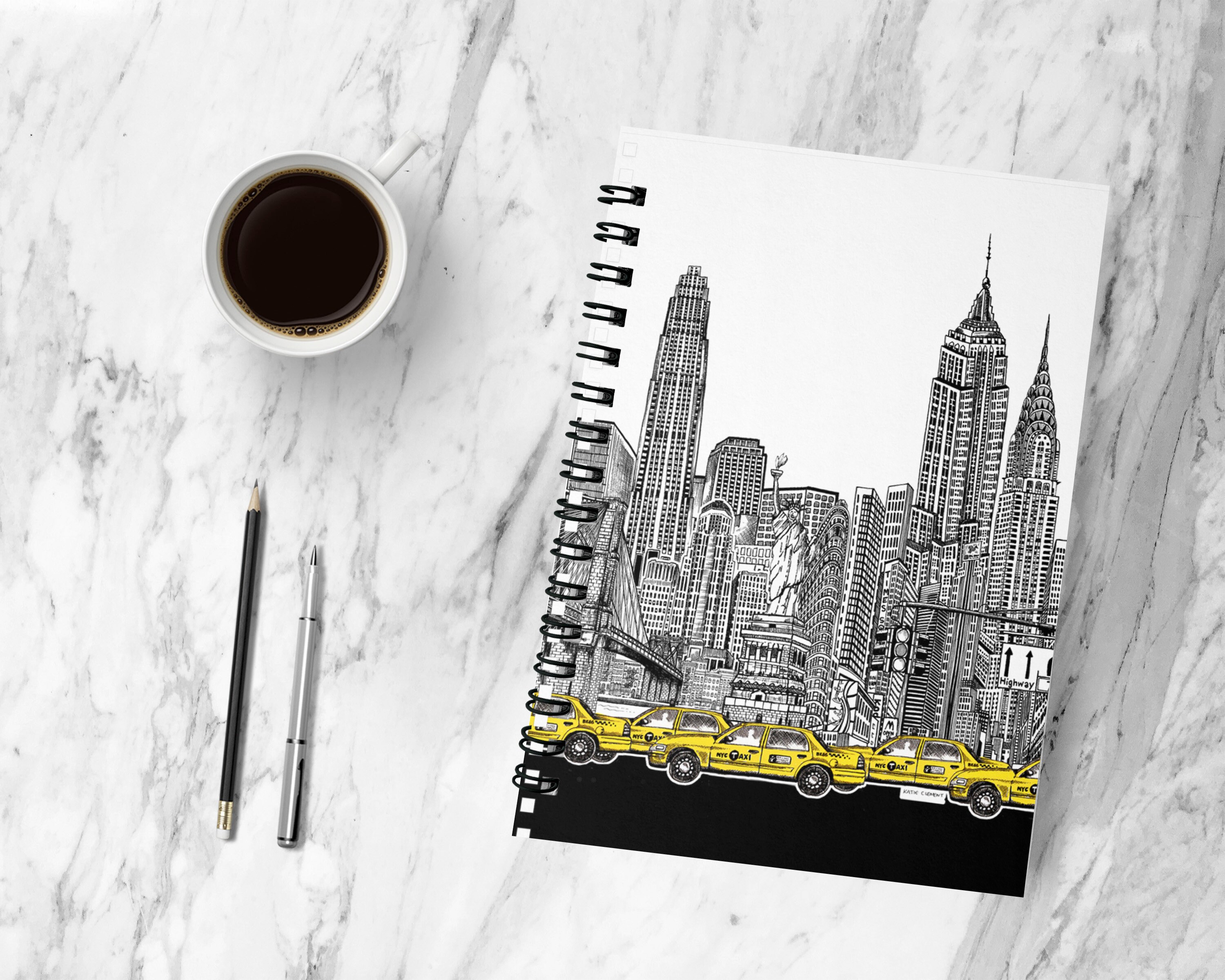 New York Bullet Journal New York City Personalized Journal - Etsy