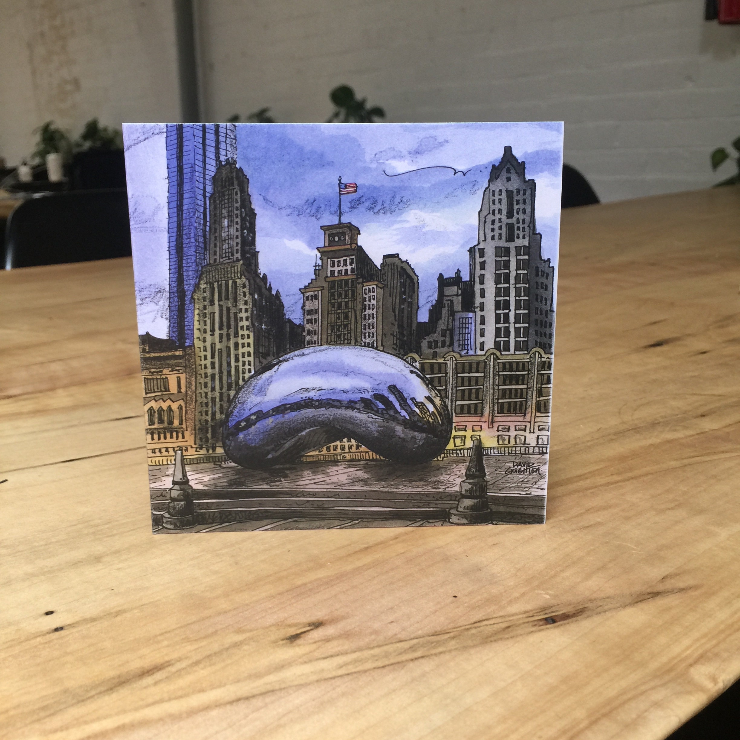 Chicago Greeting Cards, Chicago Best Friend Gift (AA1) - Etsy