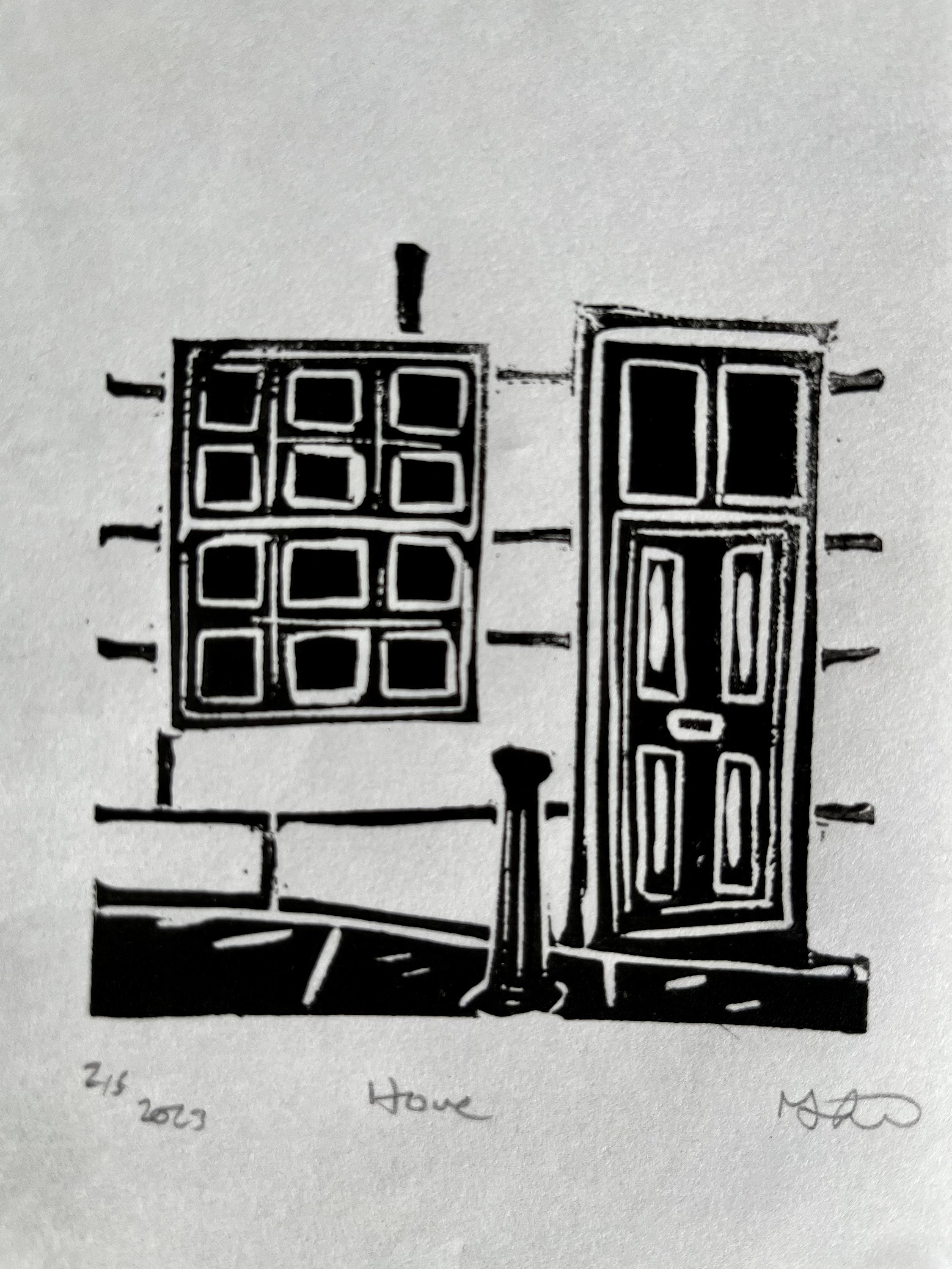 Mini House Print - Etsy