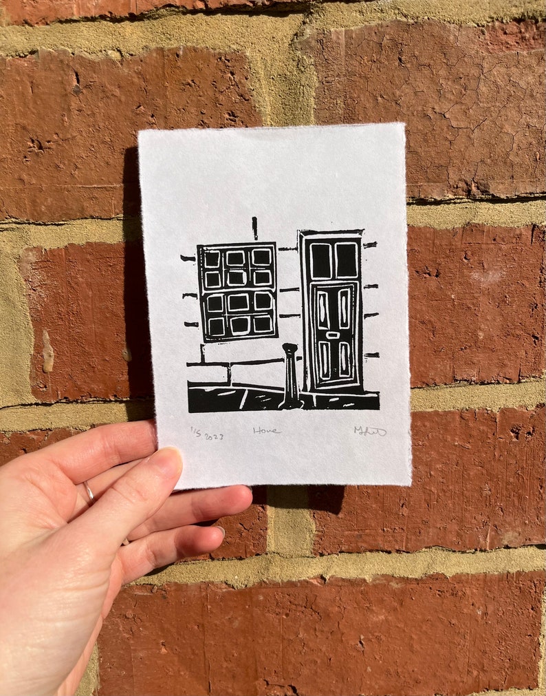 Mini House Print - Etsy