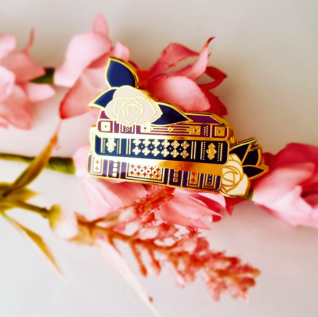 Peculiar Enamel Pin - the Librarian - Etsy