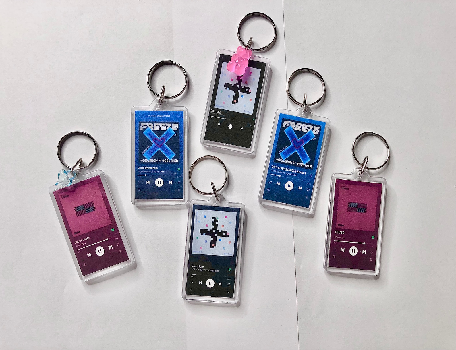 Spotify Song Plaque Keychain Custom Key Chain Add Charm - Etsy UK
