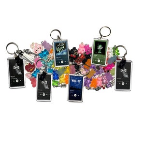 DAECHWITA Spotify Song Keychain ~ Custom ~ | Add Charm or Tassel | BTS ...