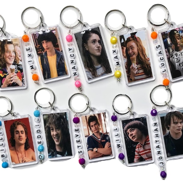 Stranger Thing Keychain - Etsy