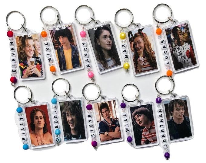 Stranger things keychain - Etsy