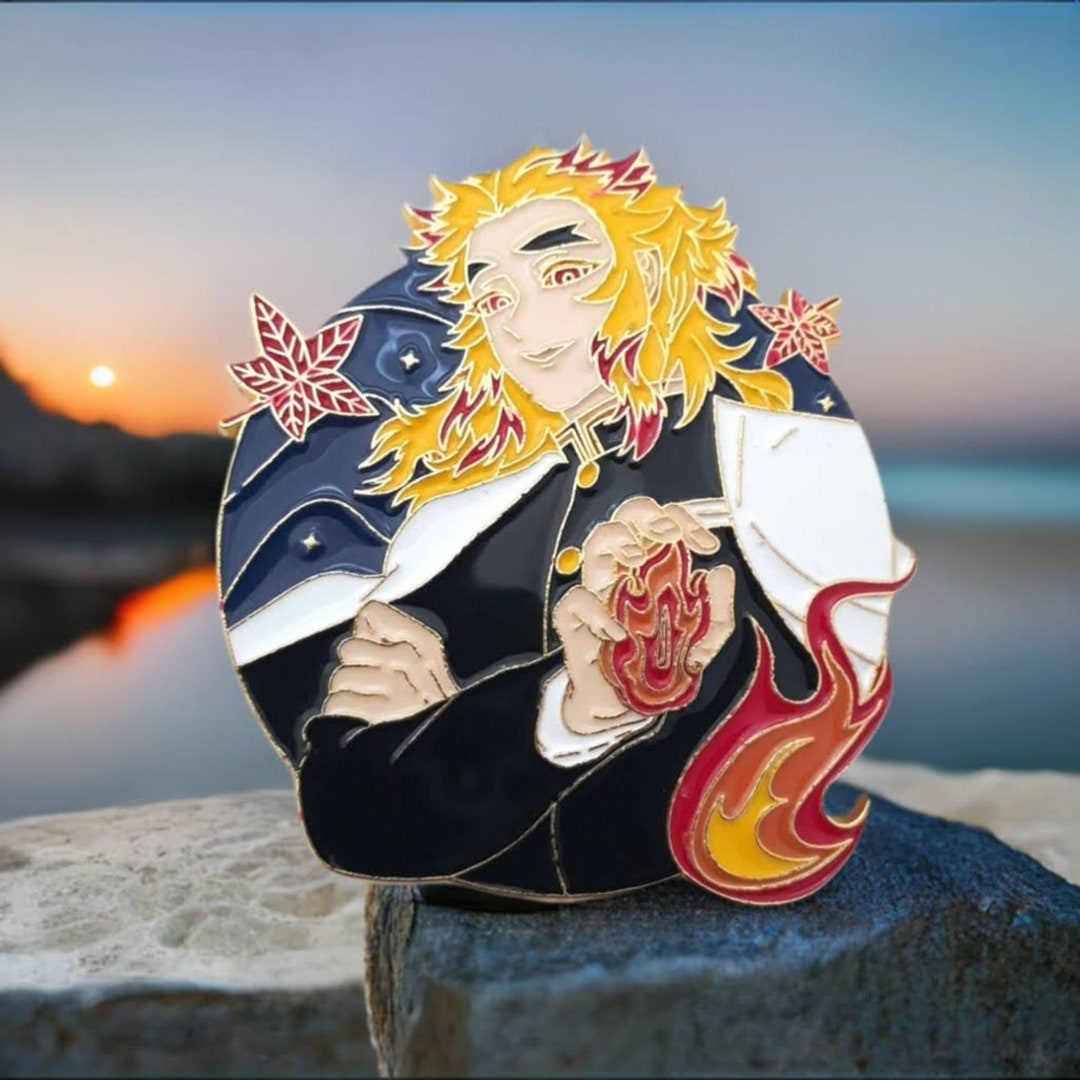 Set of 2 Available the Swordsman Enamel Badge Backpack Brooch With ...