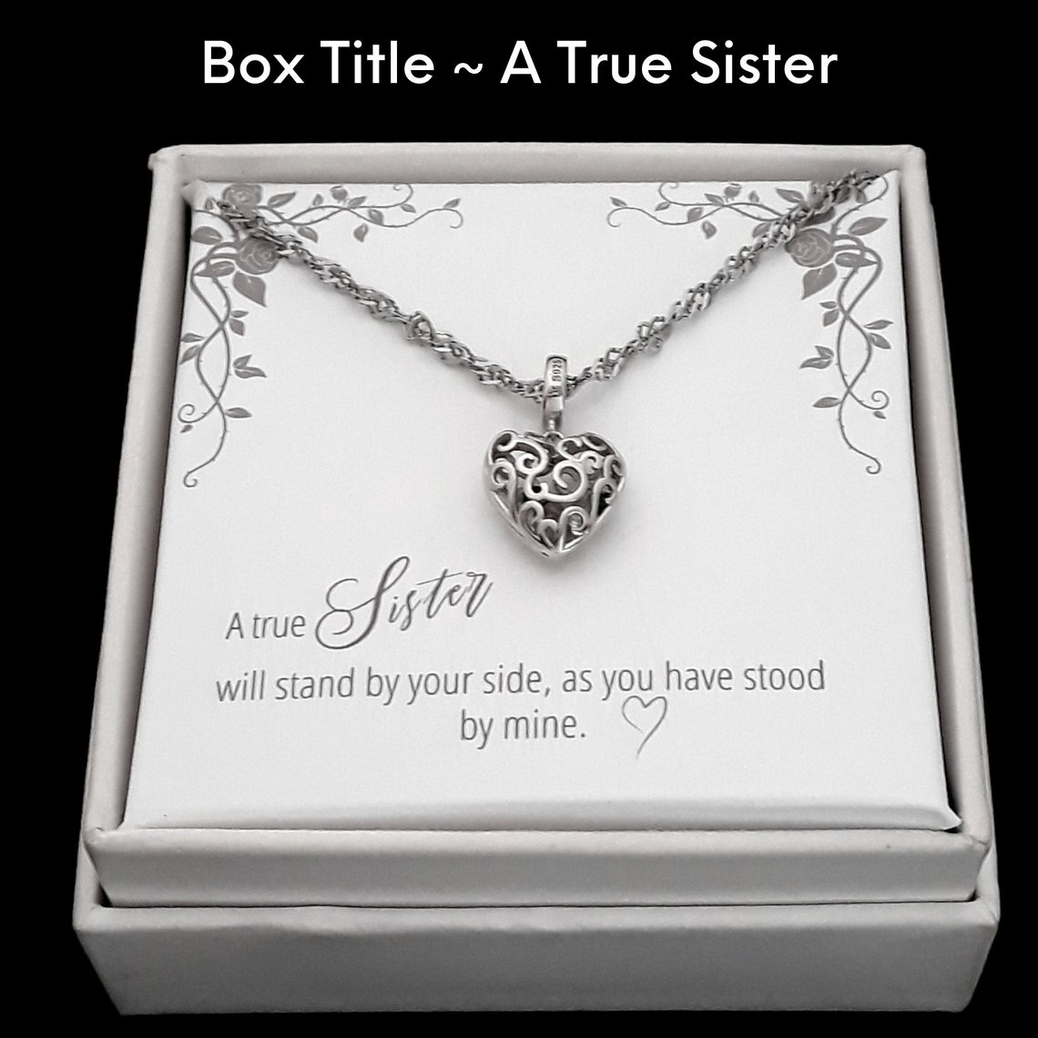 Birthday Wedding Gift For My Sister Sterling Silver Etsy birthday-wedding-gift-for-my-sister-sterling-silver-etsy