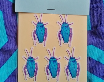 Cockroach Stickers | Etsy