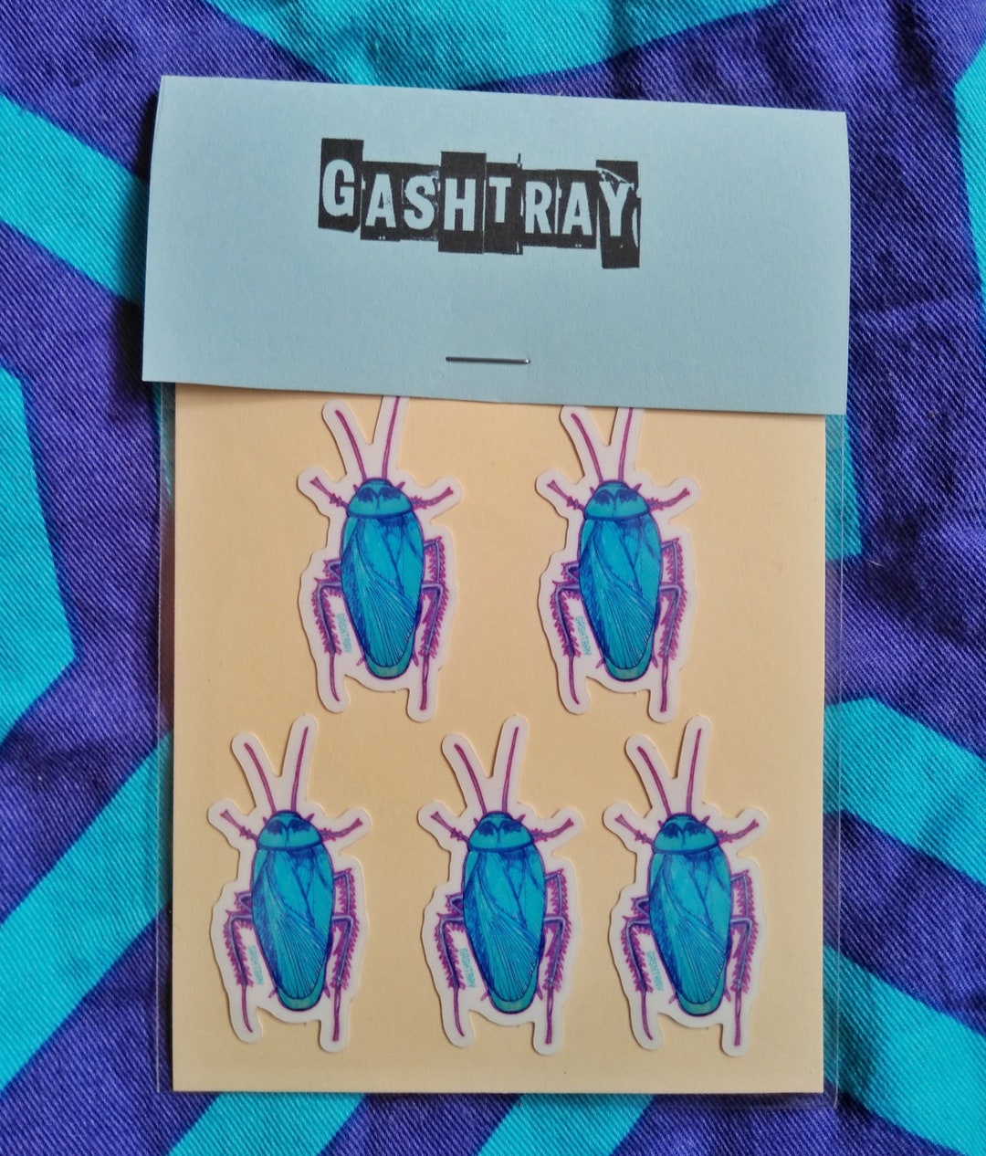 Cockroach Stickers 5-pack - Etsy
