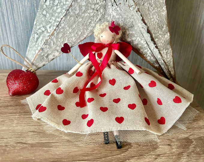 Handmade Vintage Fairy Doll/valentine - Etsy