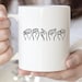 Sign Language Mug, ASL Gift, ASL Sign Language Personalized Name Coffee ...