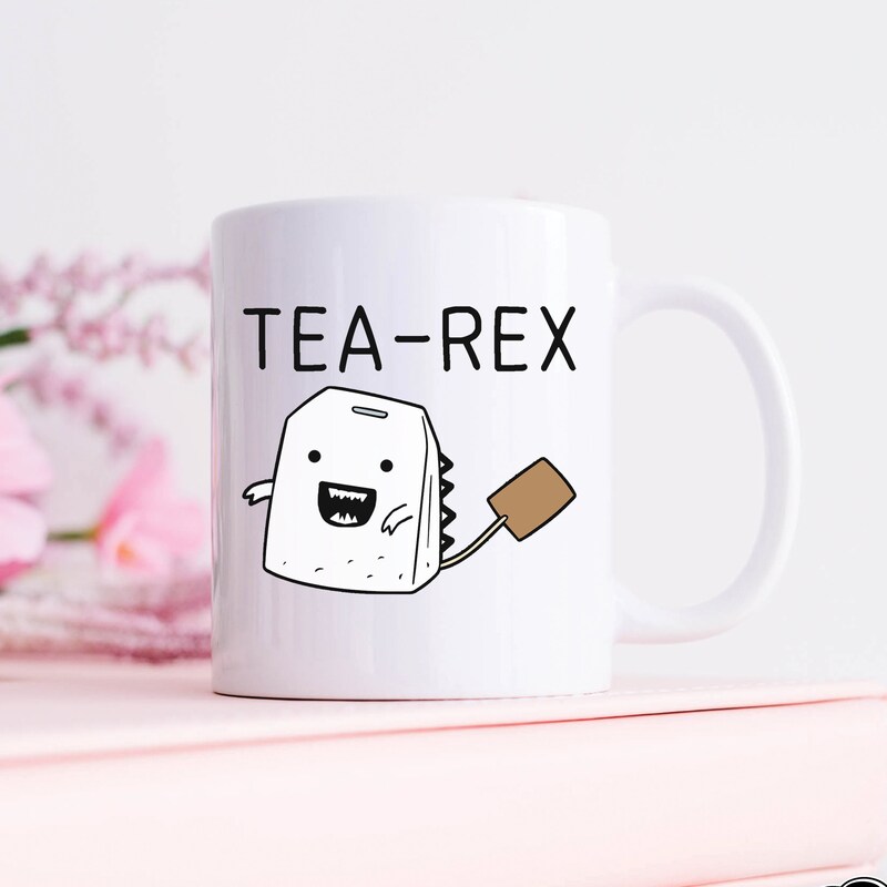 Tea Rex - Etsy