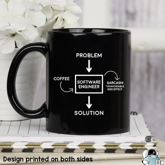 Software Engineer Coffee Mug Programming Mug Coder Mug | Etsy