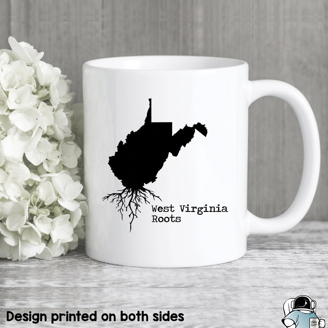 West Virginia Roots Coffee Mug, West Virginia Gifts, West Virginia Mugs ...