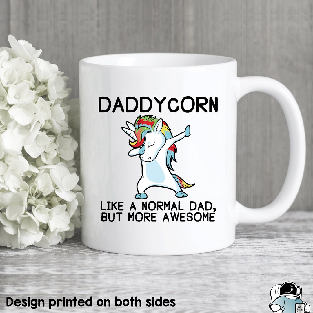 Daddycorn Dad Unicorn Mug, Unicorn Dad Gifts, Dad Mugs, Funny Father's ...