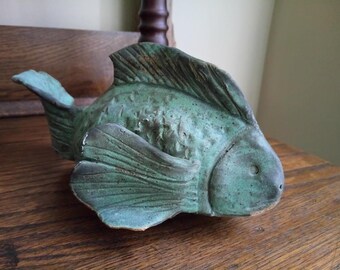 Pottery fish | Etsy