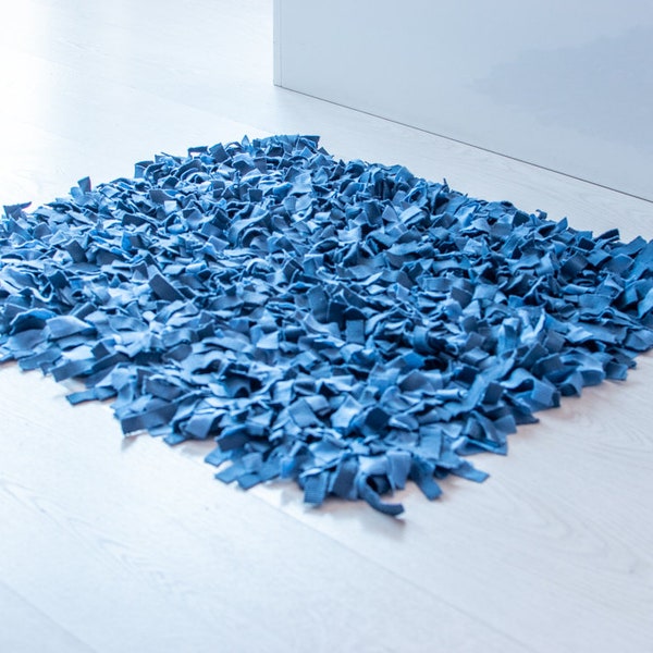 Country Rag Rug - Etsy