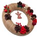 Hemp Christmas Wreath Christmas Angel Felt Christmas - Etsy