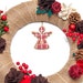 Hemp Christmas Wreath Christmas Angel Felt Christmas - Etsy