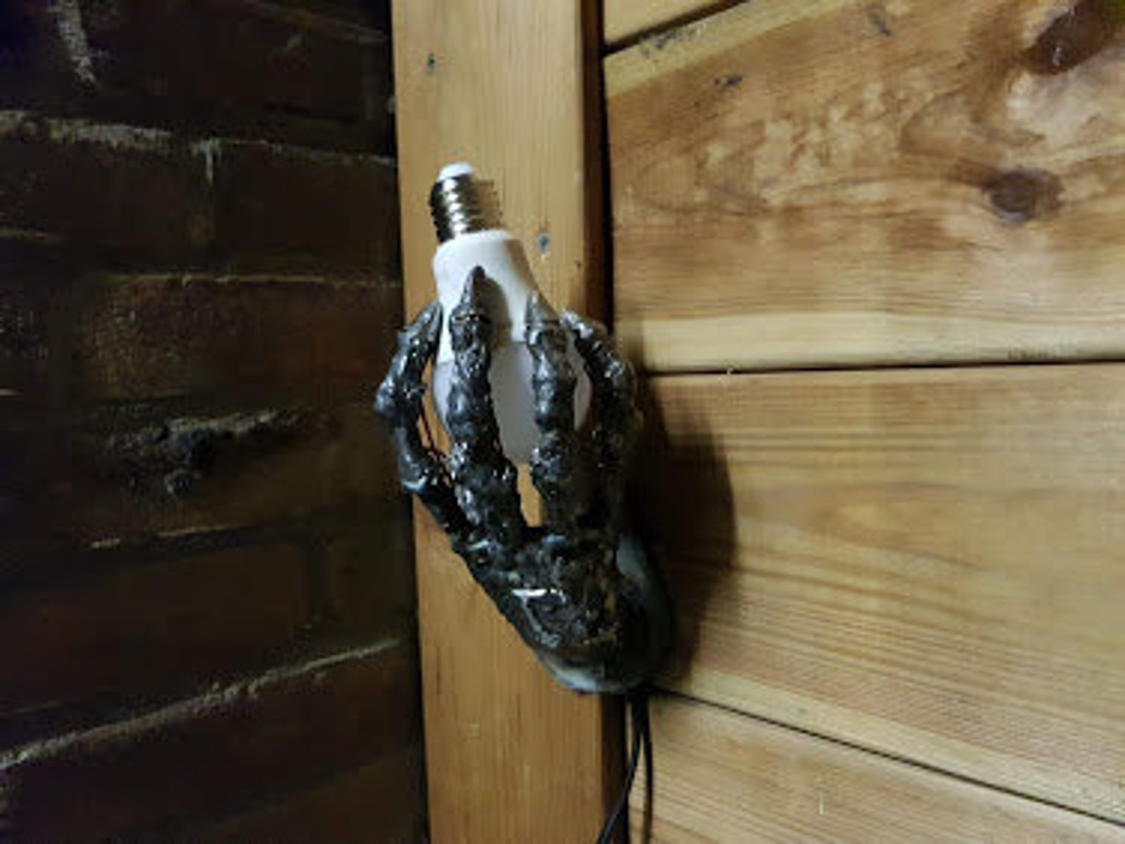 Sculpting Welded Metal Design Skeleton Bones With LED Lamp in | Etsy