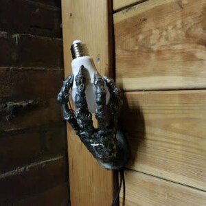 Sculpting Welded Metal Design Skeleton Bones With LED Lamp in Hand - Etsy