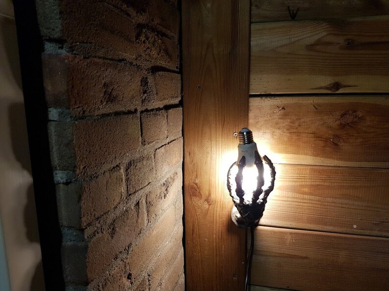 Sculpting Welded Metal Design Skeleton Bones With LED Lamp in - Etsy