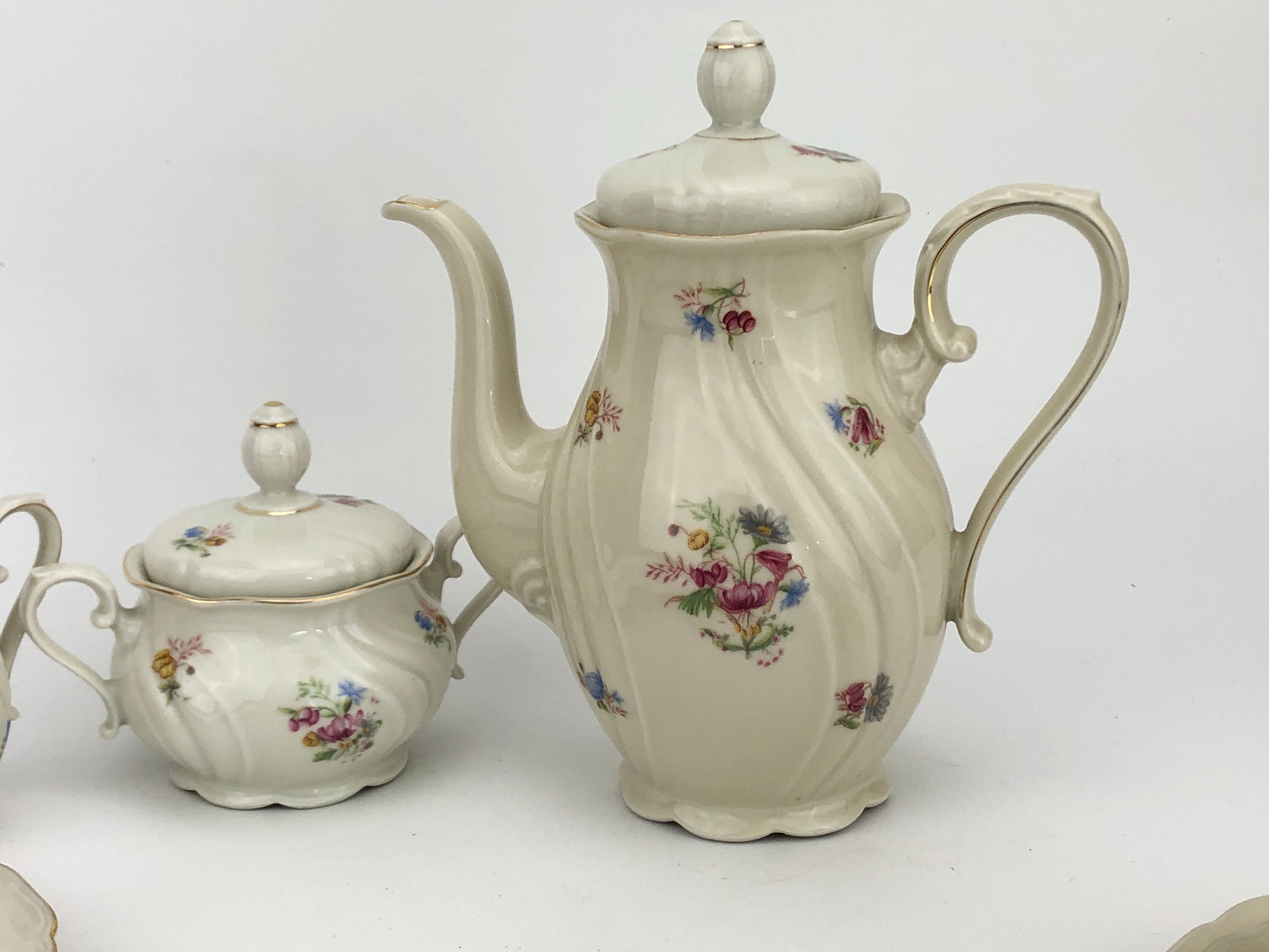 Vintage aristocratic European tea set | Etsy