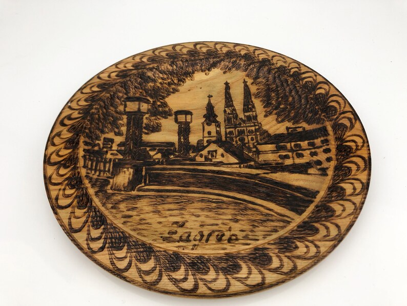 Wall Hanging Vintage Plate Made in Europe | Etsy