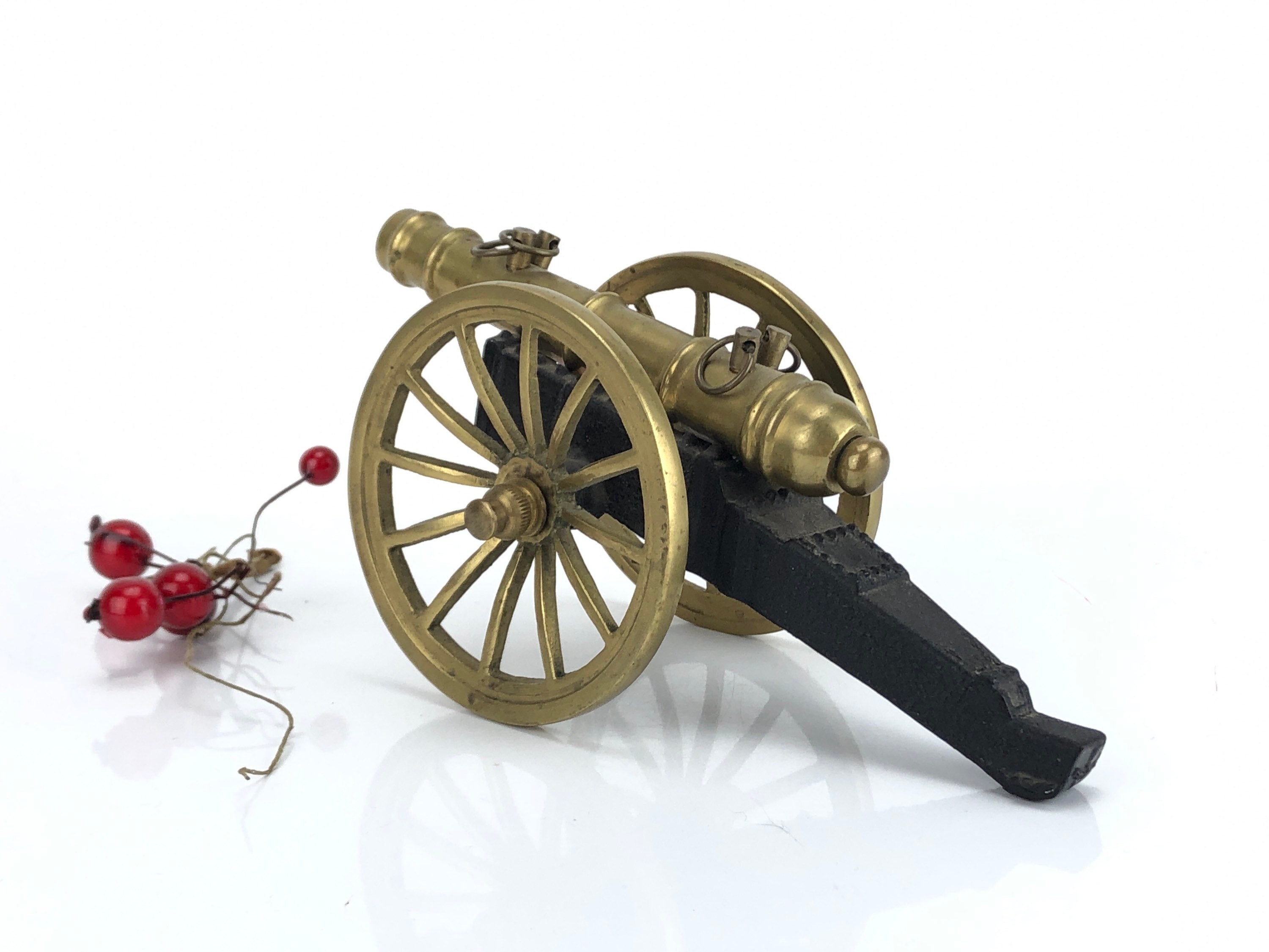 Vintage Model of an Ancient Artillery Gun on a Carriage. Made - Etsy