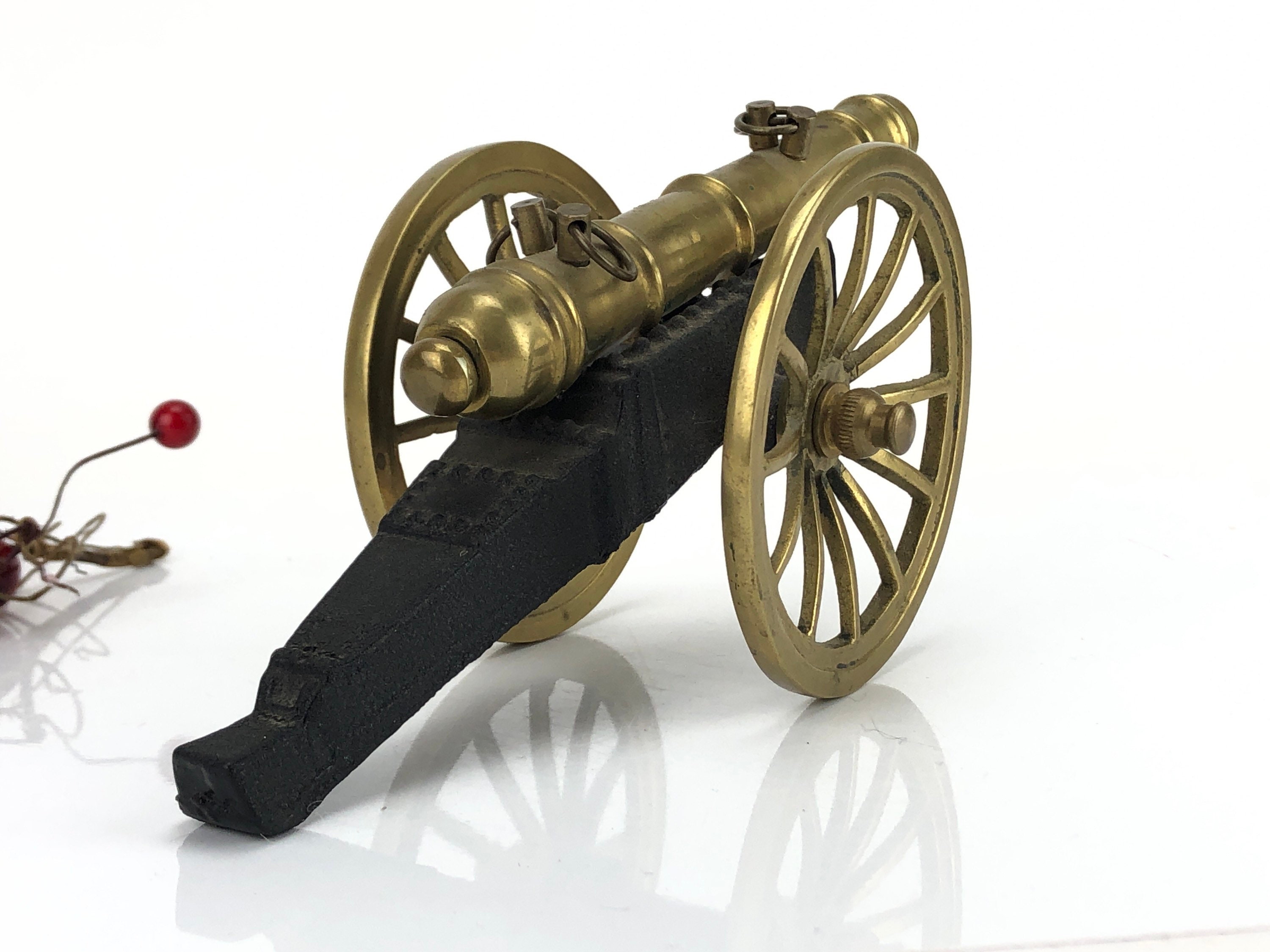Vintage Model of an Ancient Artillery Gun on a Carriage. Made - Etsy