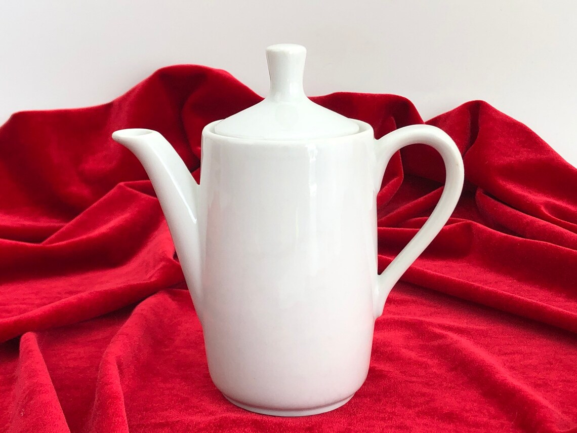 German Retro Teapot From 20th Century by Walkure White Decor | Etsy