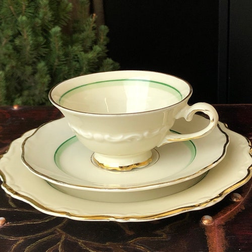 Vintage Tea Cup Saucer Set W.germany Kaiser Cup Saucer Vintage - Etsy ...