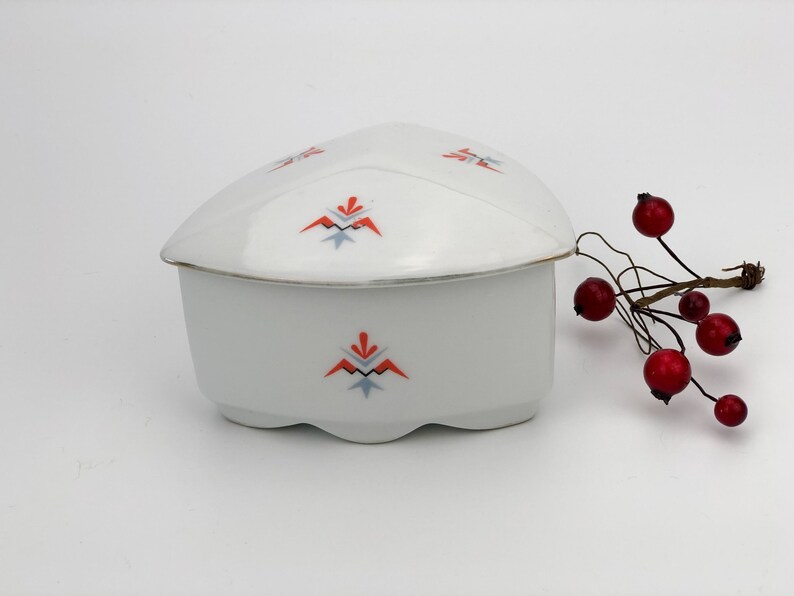 Bavarian White Vintage Box Made in Germany 20th Century | Etsy