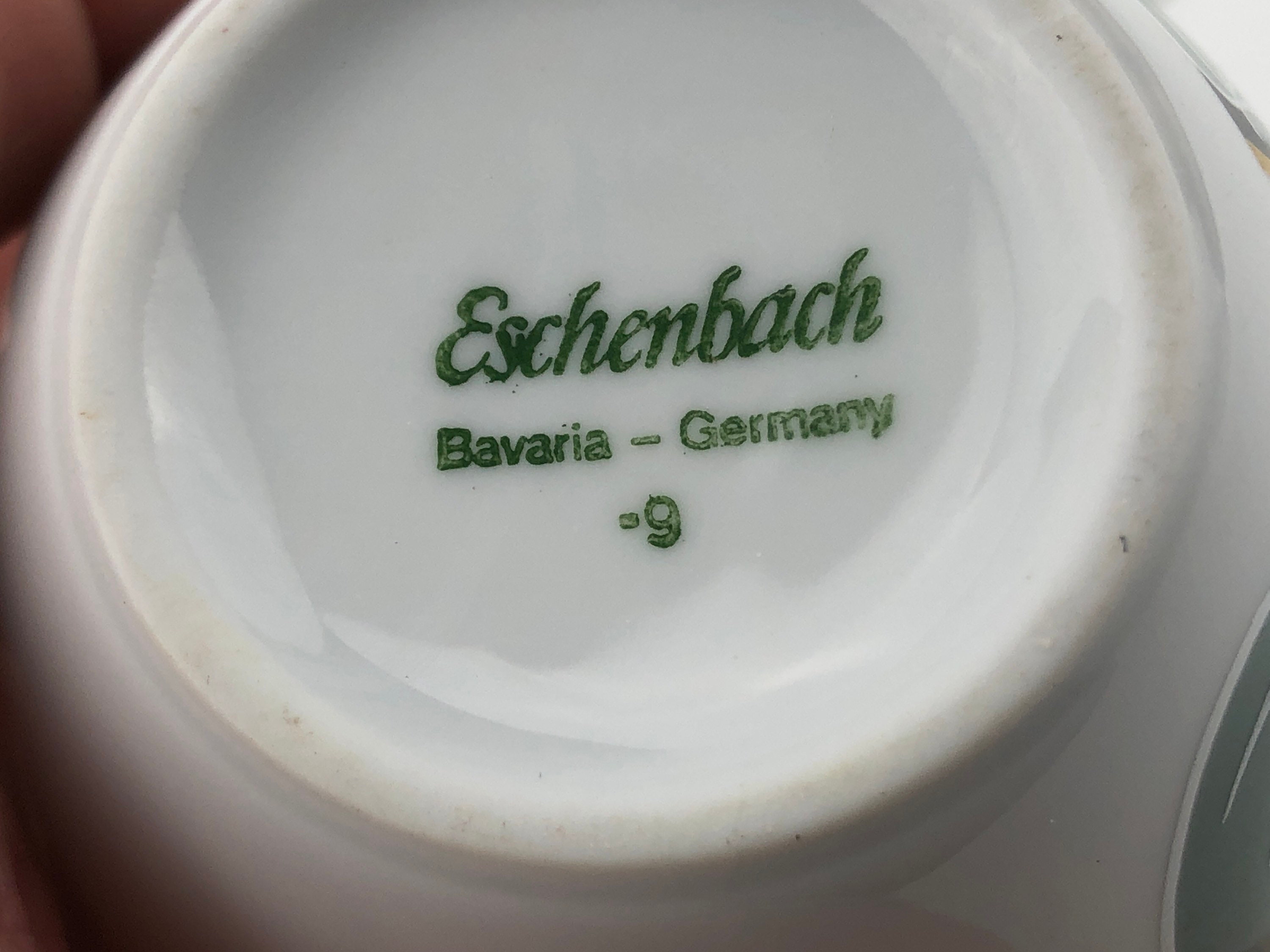 Eschenbach Vintage Tea Cup With Matching Plates - Etsy