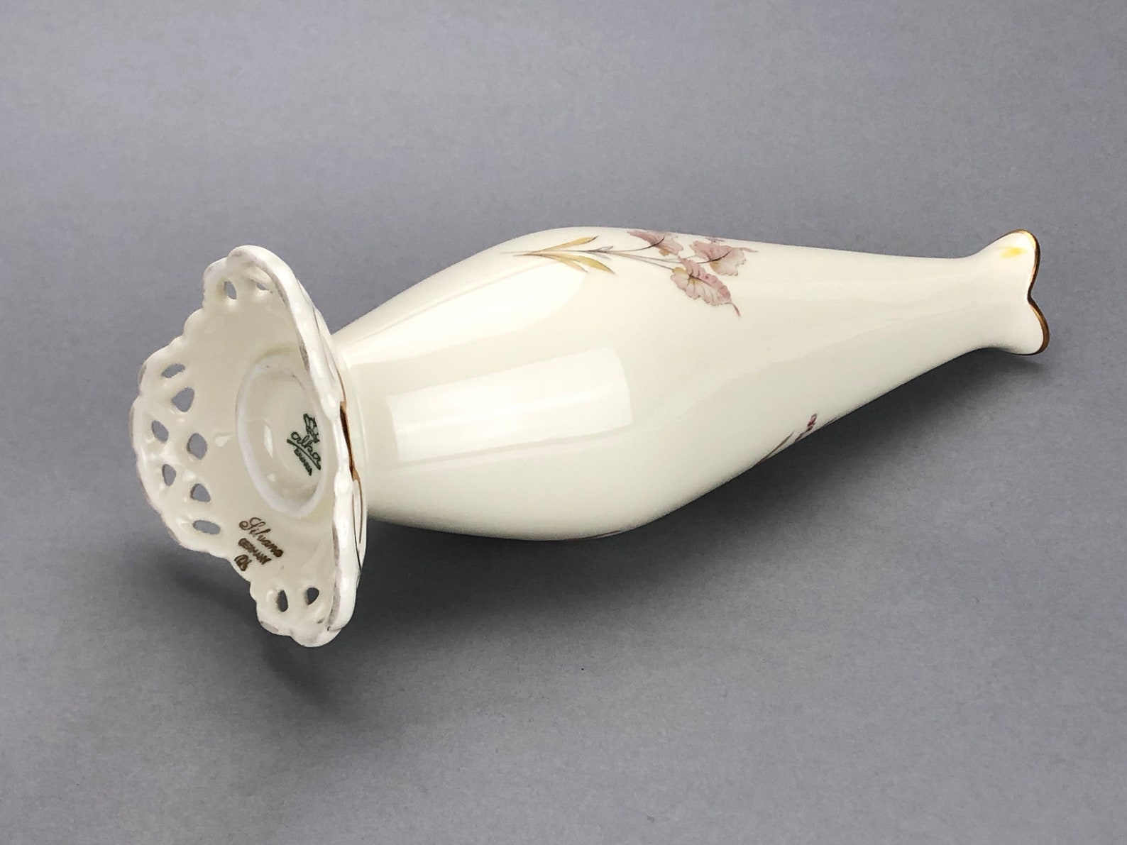 Alka Bavarian Porcelain Vase for Flowers Made in 20th Century Germany ...