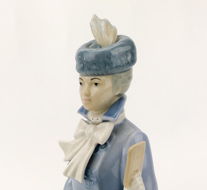 Royal woman porcelain statue made in Europe mid 20th | Etsy