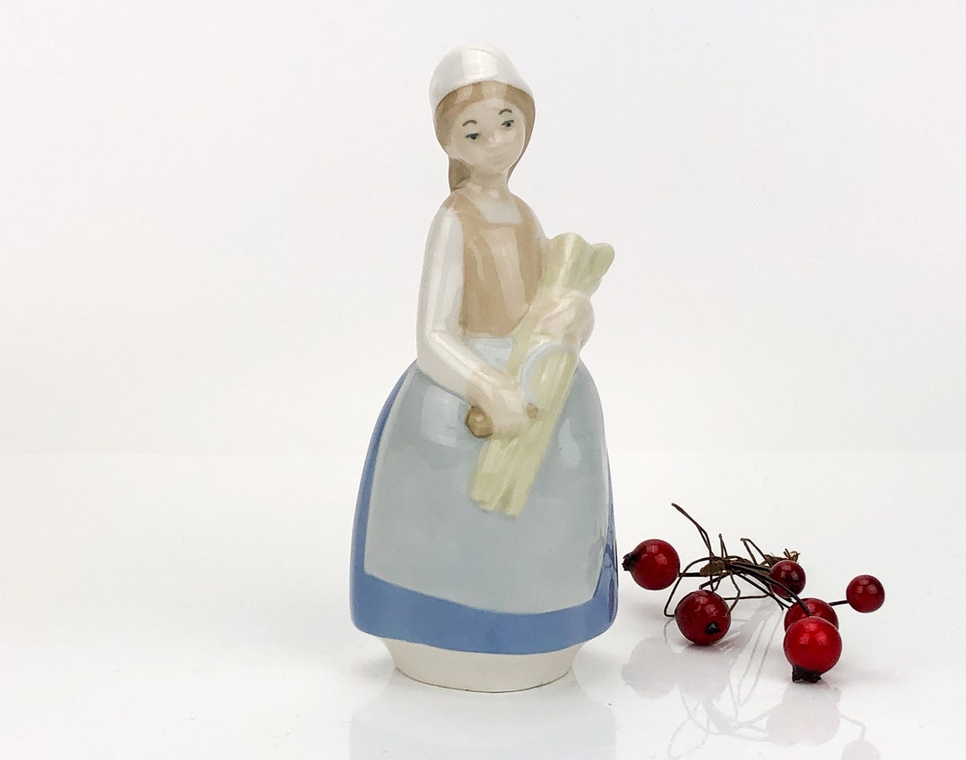 Fine Porcelain Spanish Girl Figurine Made by Rex Valencia - Etsy